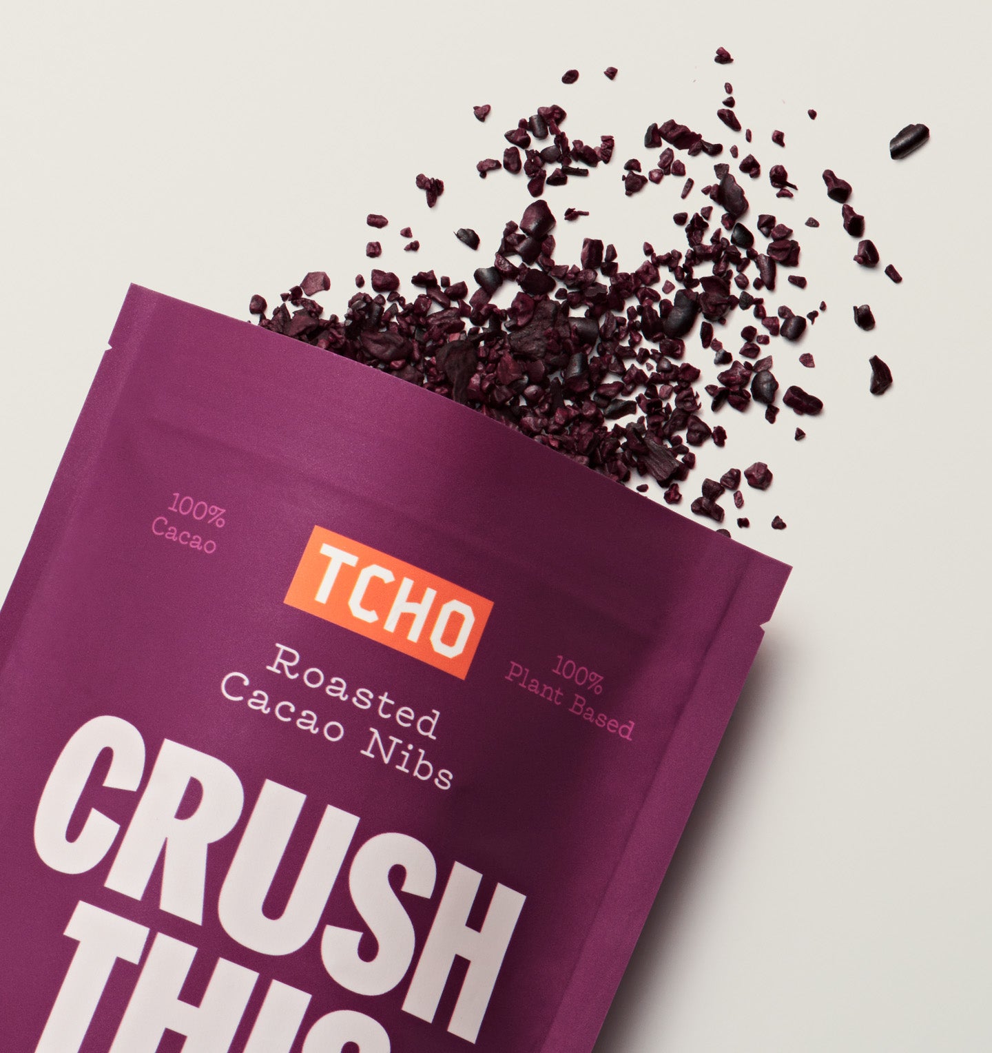 Crush This - 100% Plant Based Roasted Cacao Nibs | TCHO