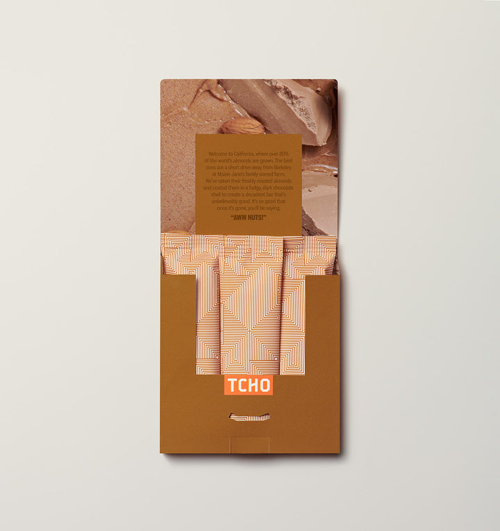 Aww Nuts! Almond Butter Chocolate Bar | TCHO Chocolate